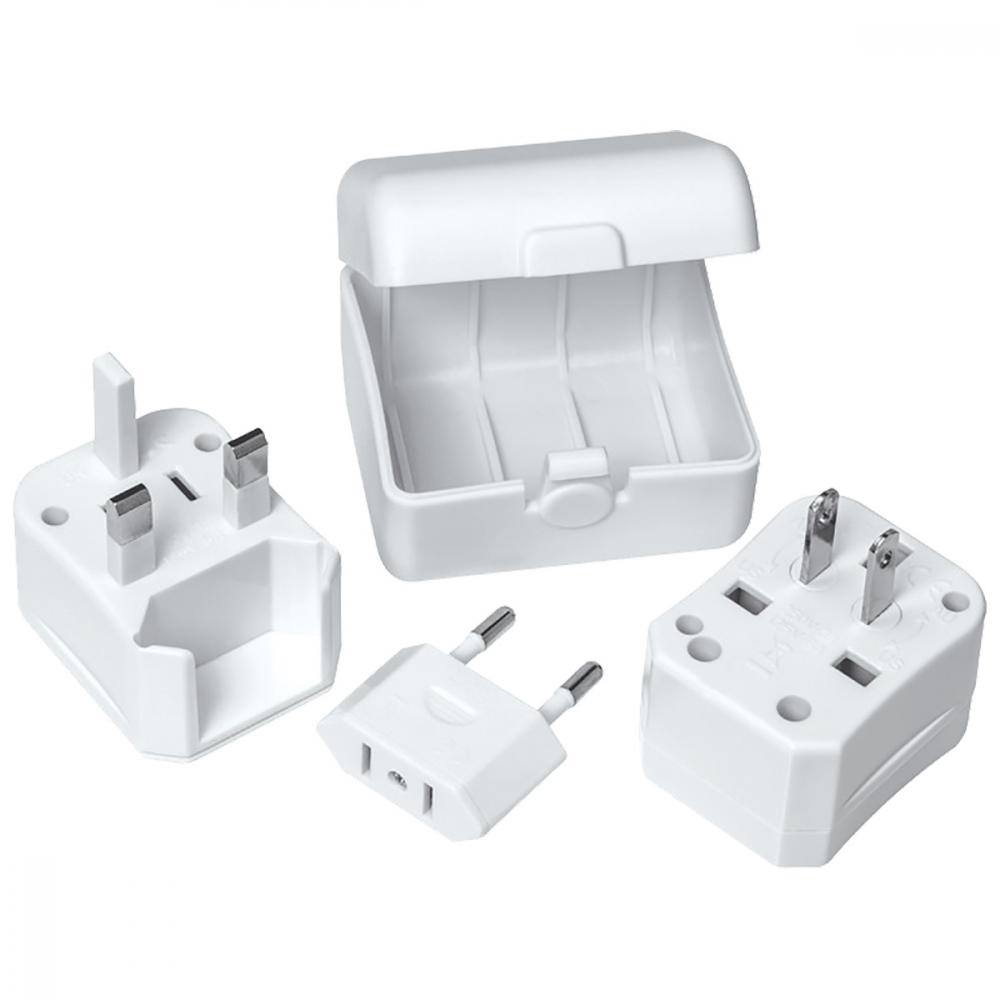 Potovalni adapter v škatlici